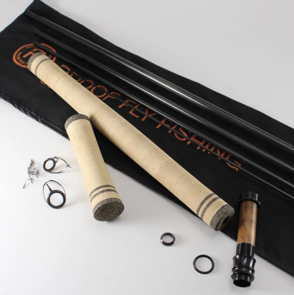 How to Build a Fly Rod Series - Placing the Handle on a Spey Rod - Wet ...