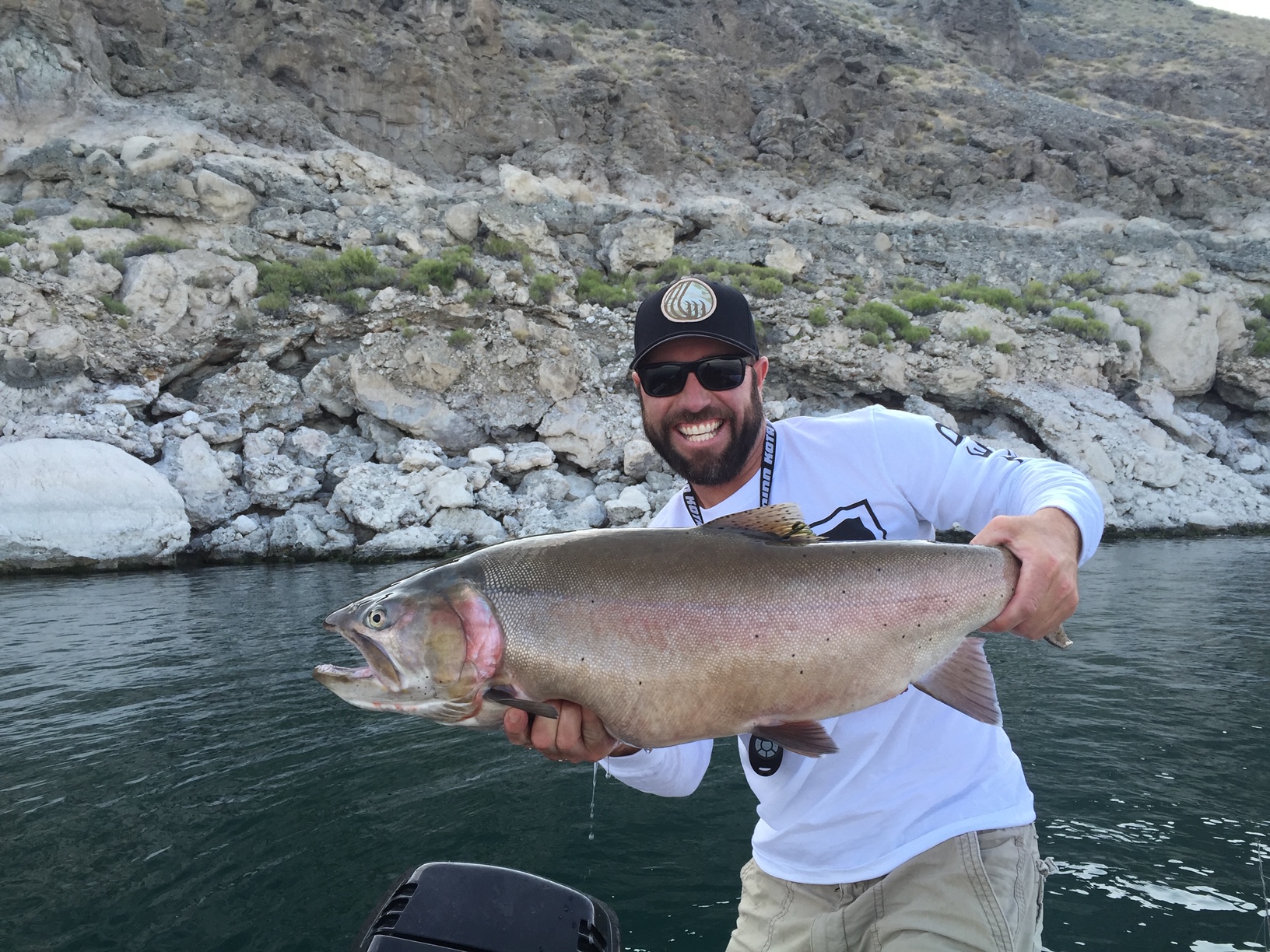 Pyramid Lake Fishing with Denis Isbister - Wild Fish Wild Places TV ...