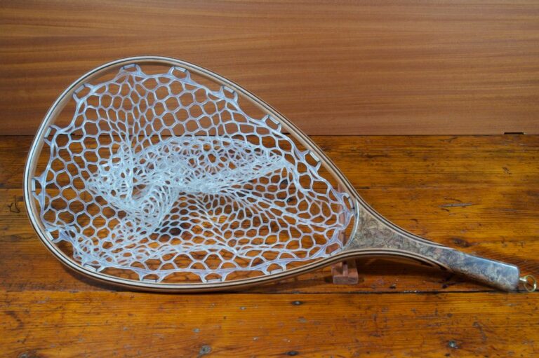 WFS 198 - Custom Wooden Trout Net with Stonefly Nets Ethan Igleheart ...