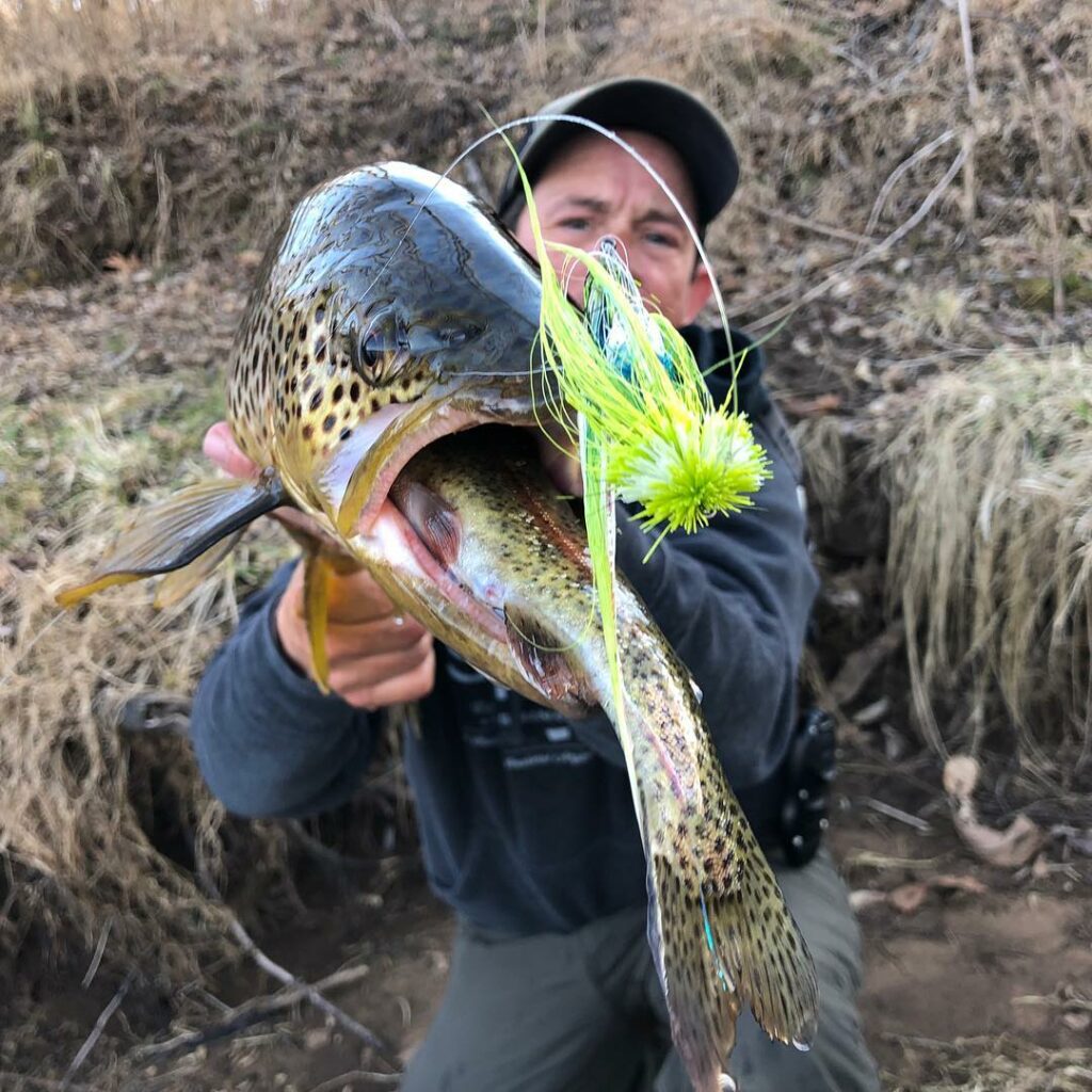 WFS 524 - White River Fly Fishing with Chad Johnson - Big Brown Trout ...